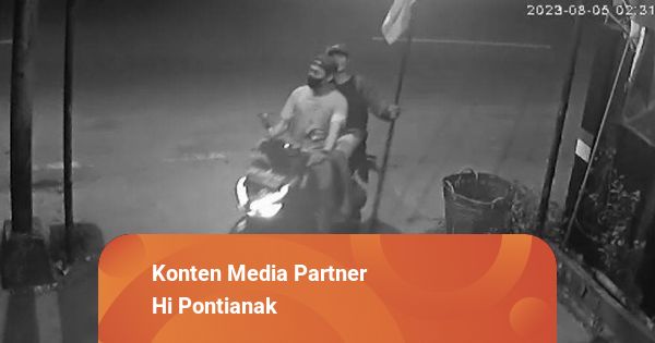 Viral Pencurian Bendera Merah Putih Di Singkawang Aksi Pelaku Terekam